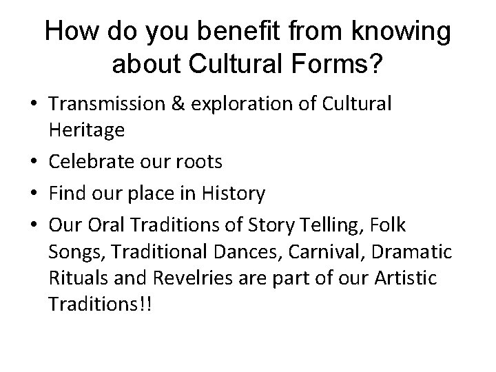 Cultural Forms in the Caribbean Ramleela Wakes Why