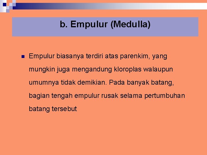 BATANG DAN KARAKTERISTIKNYA Oleh Setiono M Pd BATANG