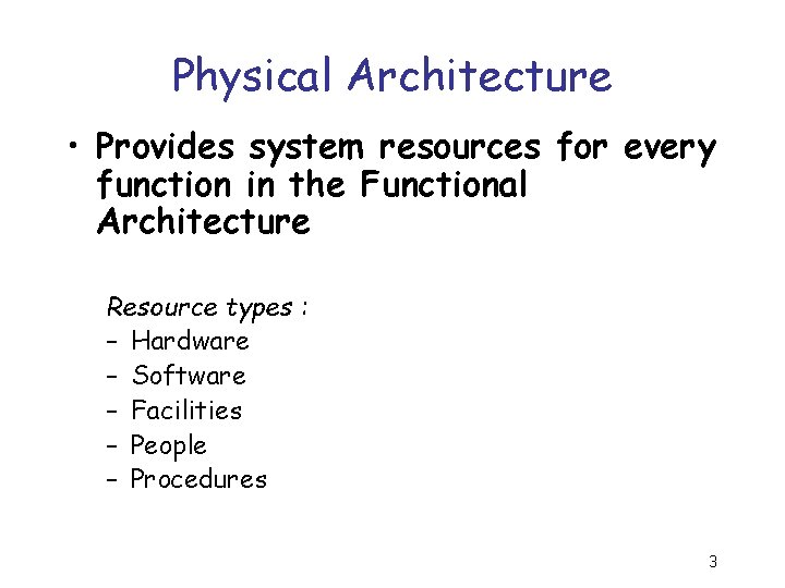 Week 6 Systems Engineering and Analysis Buede ch