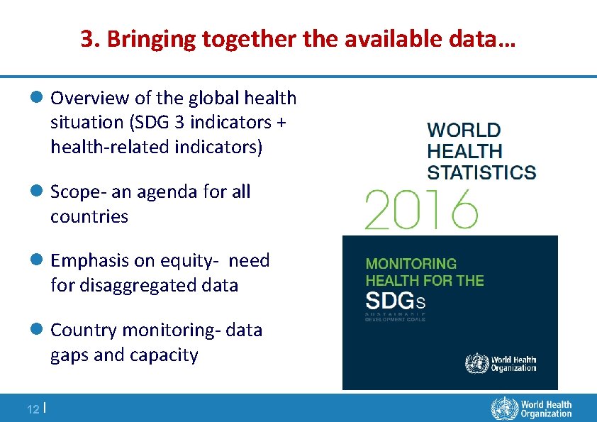 Health measurement and accountability in the 2030 agenda