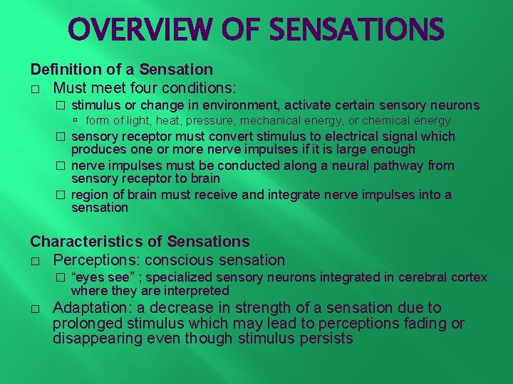 Chapter 11 Learning Objectives Autonomic Nervous System Outline