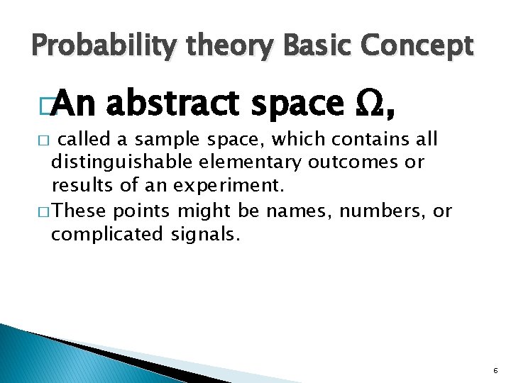 Ch 2 Probability Dr Michael Nasief 1 Introduction