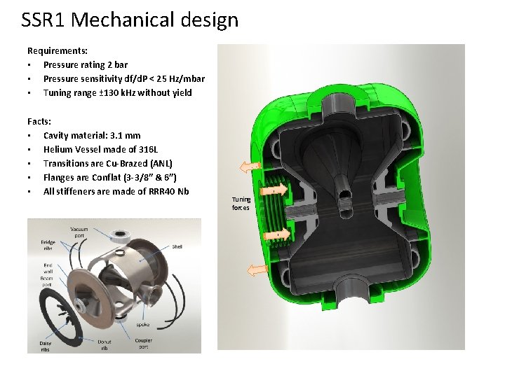 SSR 1 cavity EM and Mechanical design Leonardo