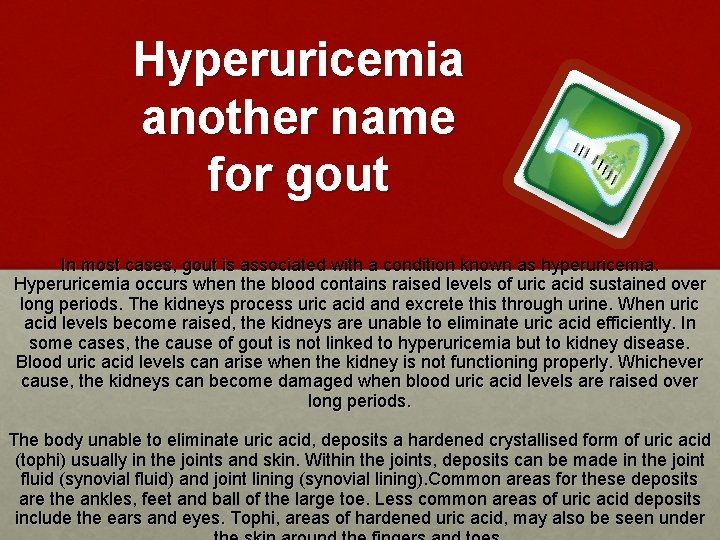 Managing Gout Attack By Pita Lualemaga Introduction What