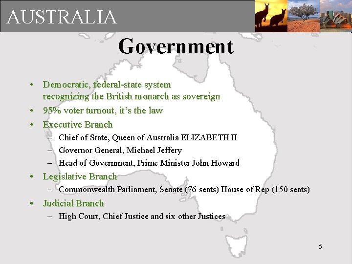 AUSTRALIA National Overview IT Infrastructure Assessment Presented by