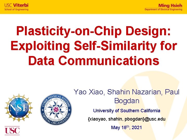 PlasticityonChip Design Exploiting SelfSimilarity for Data ...