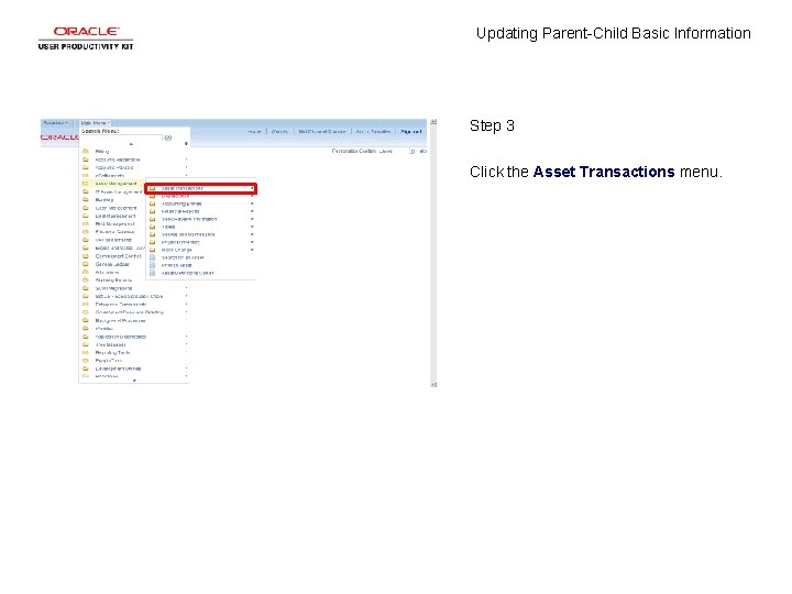Updating ParentChild Basic Information Concept Updating ParentChild Basic
