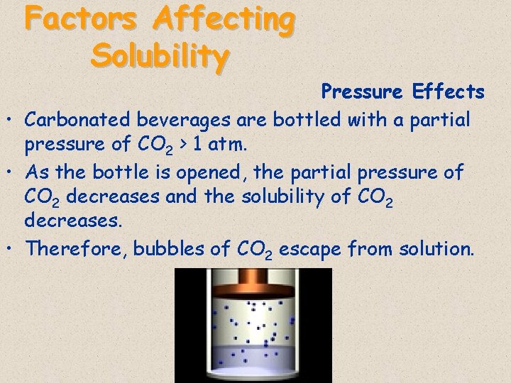 Solutions Acids Bases and Solubility Objective 4 TEK