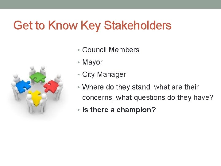 ESTABLISHING A SUSTAINABILITY COMMISSION Lessons Learned based on