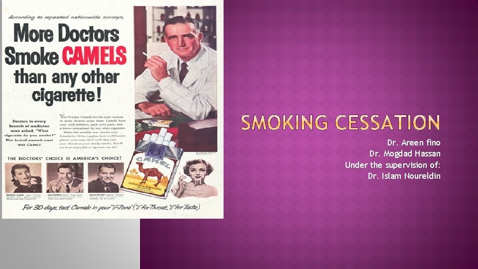 Dr Areen fino Dr Mogdad Hassan Under the