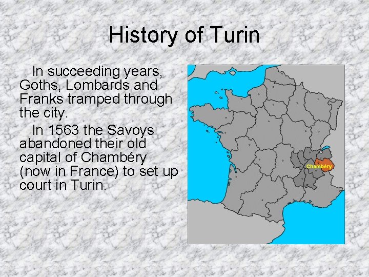 Turin Where is Turin Turin Turin Introduction Turin