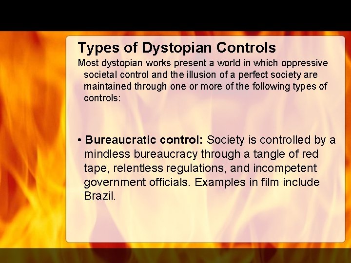 Bradburys inspiration Technology was a major fear of