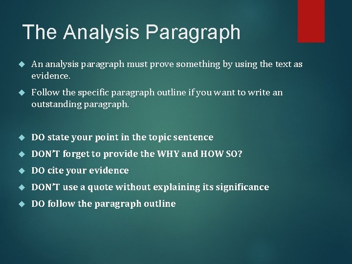 SOAPSTone AN INTRODUCTION TO ANALYZING WRITING MRS MUNSON