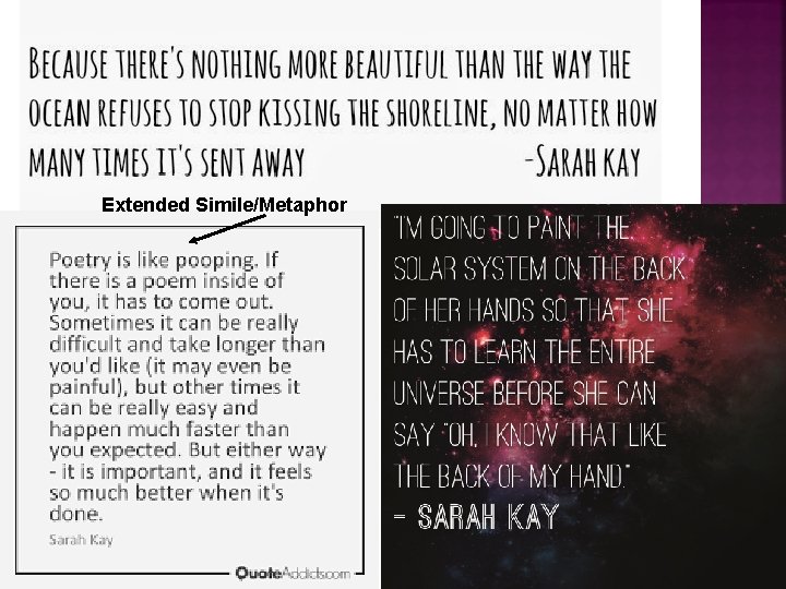 POETRY TERMS What are the basic elements of