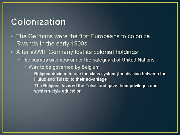 Rwandan Genocide What Is Genocide The deliberate and
