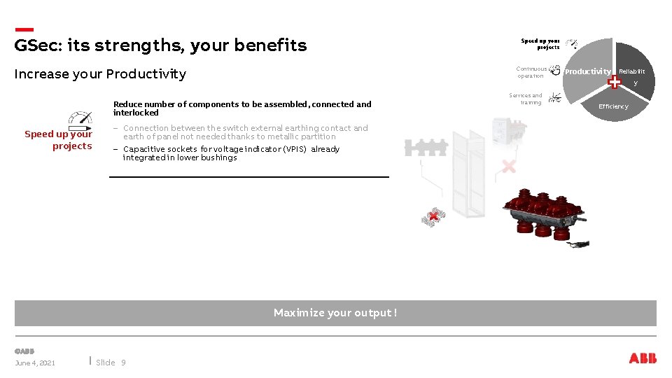 GSec Its strengths your benefits EPMV Indoor Apparatus