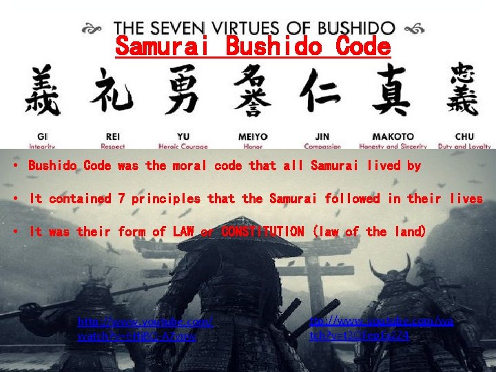 Medieval Japan Samurai 1185 1868 Essential Standards 6