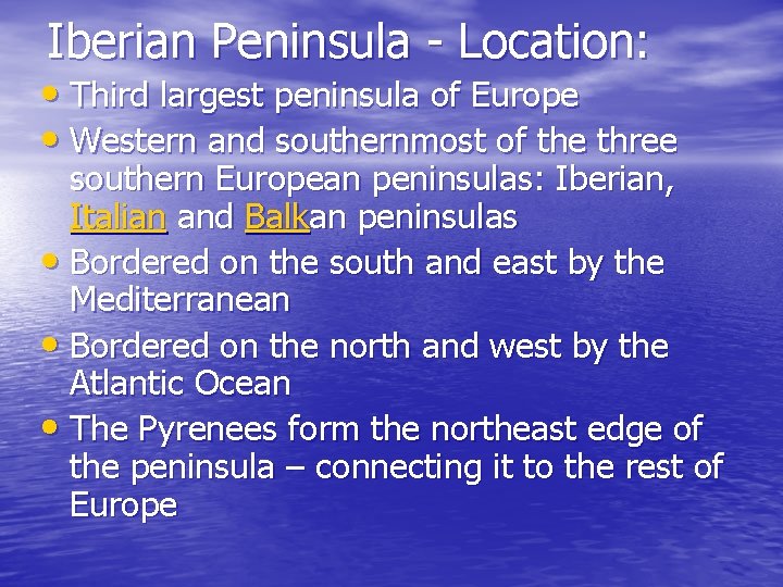 Iberian Peninsula Spain Portugual Andorra Gibraltar Iberian Peninsula
