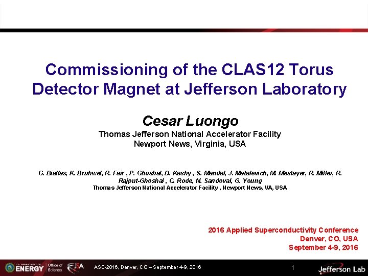 Commissioning of the CLAS 12 Torus Detector Magnet