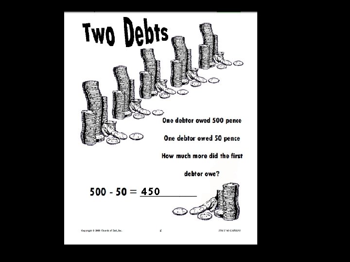 Parable of 2 Debtors Woman Washed Jesus Feet
