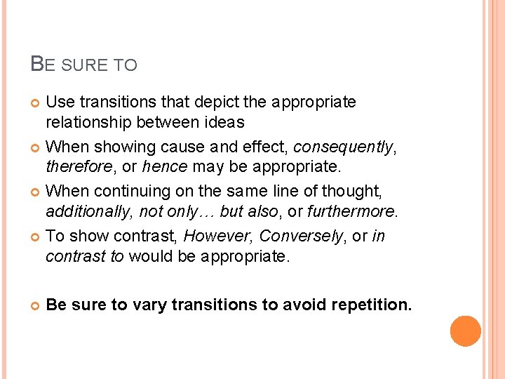 WRITING ASSESSMENT 3 MLA format and transitions MAKE