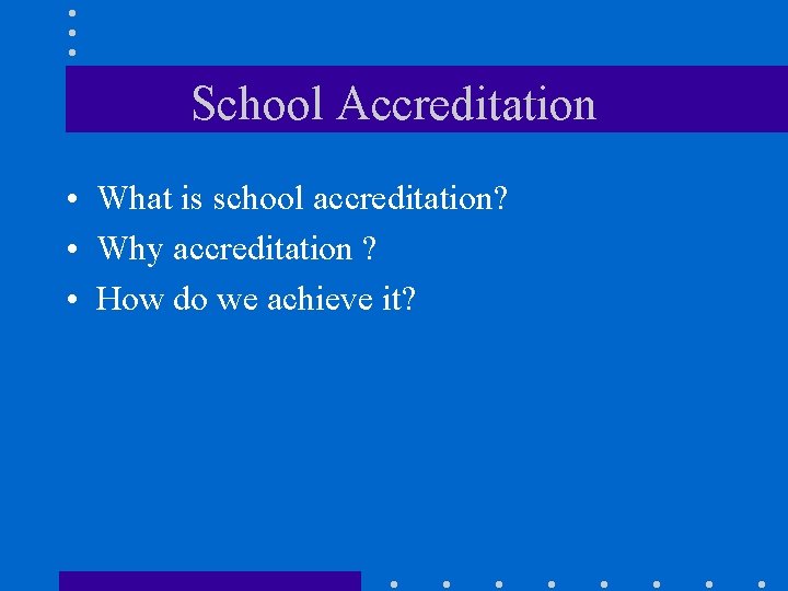 Hazel Systems Presents NABET School Accreditation Services Basic