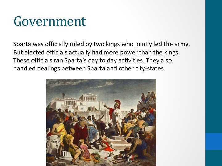 Sparta and Athens Spartans Build a Military Society