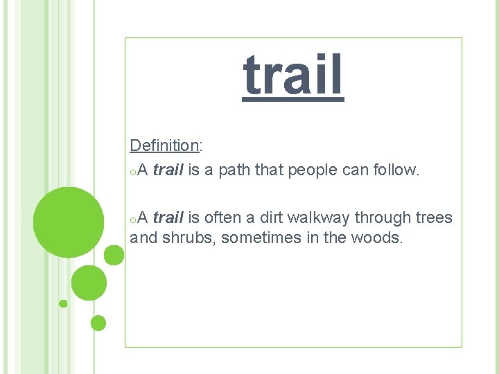 FACES PLACES Grade 3 U 1 Vocabulary vocabulary