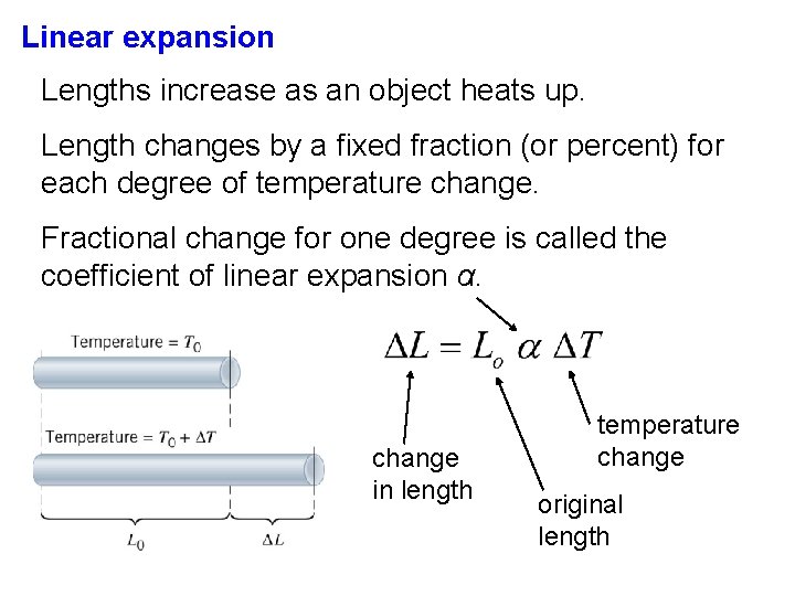 Temperature and Heat Chapter 12 Temperature measures how
