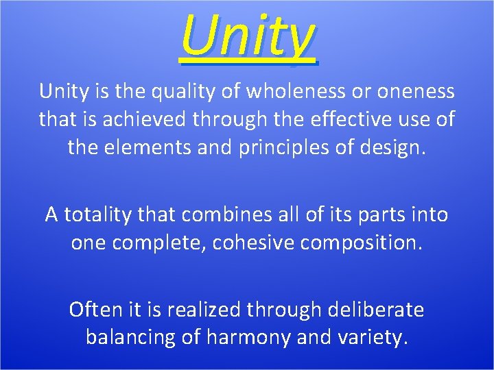 Breadth 1 Principles of Design Principles of Design
