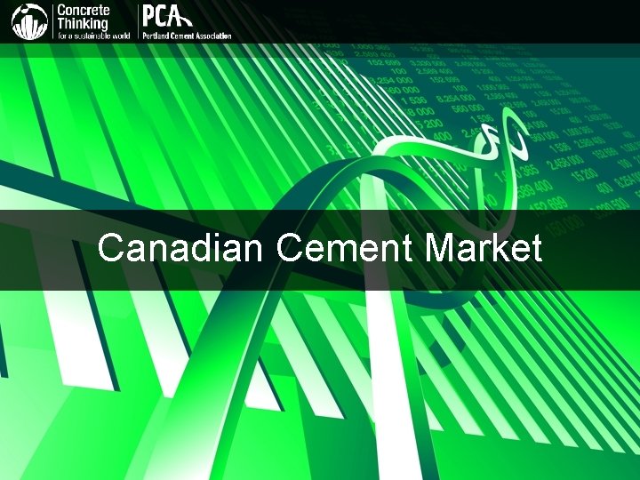 Canadian Cement Construction Outlook David Czechowski Sr Canadian