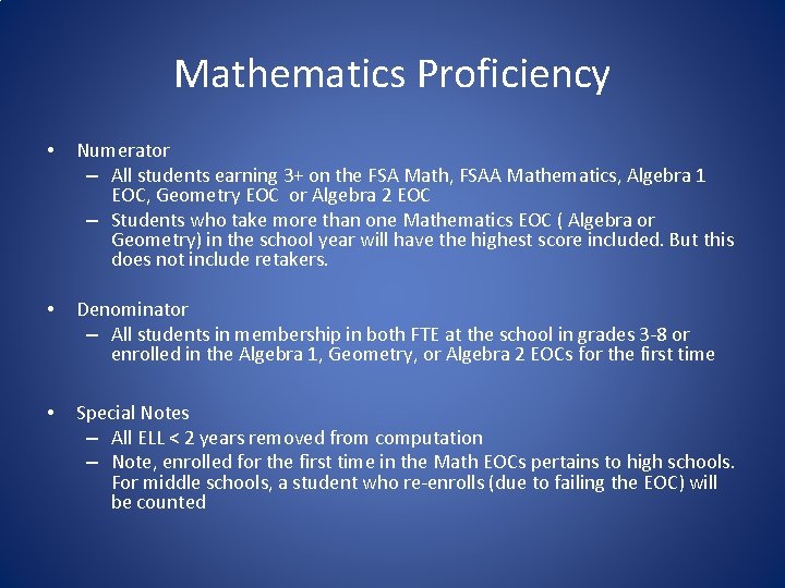 2014 2015 and Beyond School Grades DRAFT Specifications