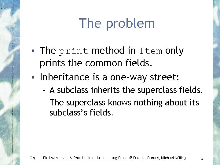 More about inheritance Exploring polymorphism 3 0 Main