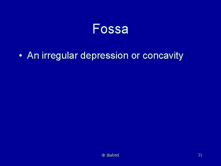 Dental Anatomy dr shabeel 1 Nomenclature Maxilla Mandible