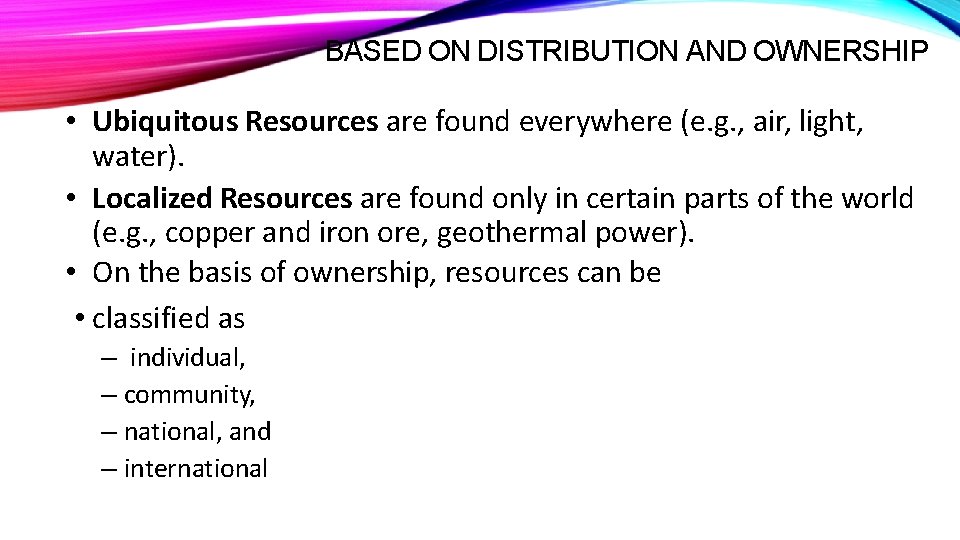 CONTENTS AND ASSESSMENT OF BASIC TOURISM RESOURCES Lecturer