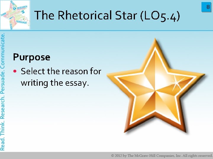 5 Narrating Memories Learning Outcomes Identify real world