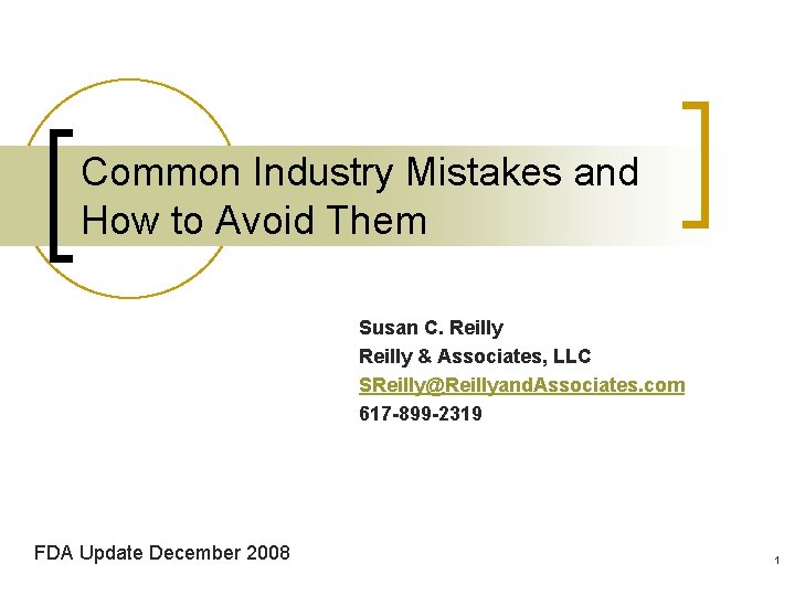Common Industry Mistakes and How to Avoid Them
