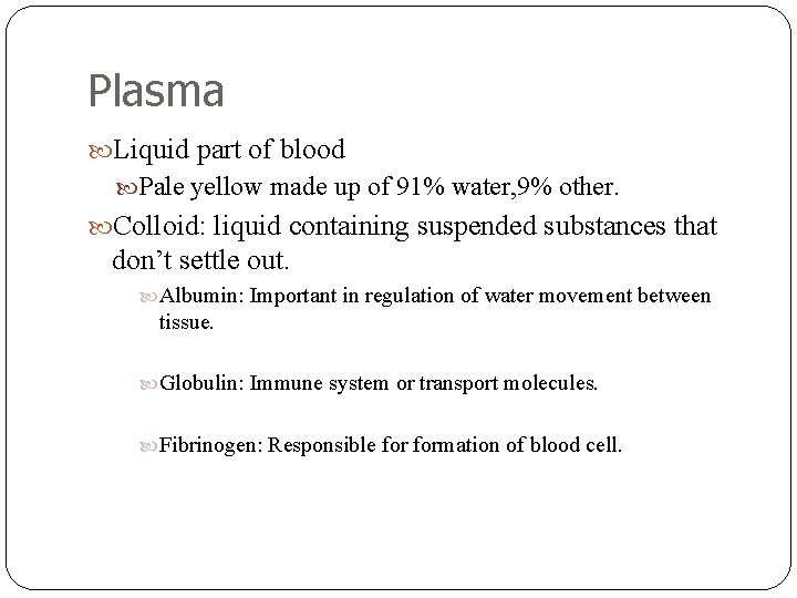 Pathophysiology of Hematologic system Lecture 2 sahar al