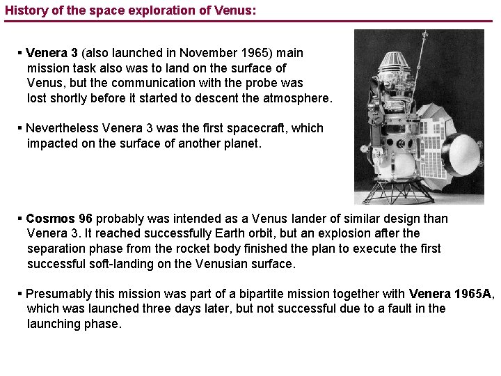Venus LandingSites Where we have been and where