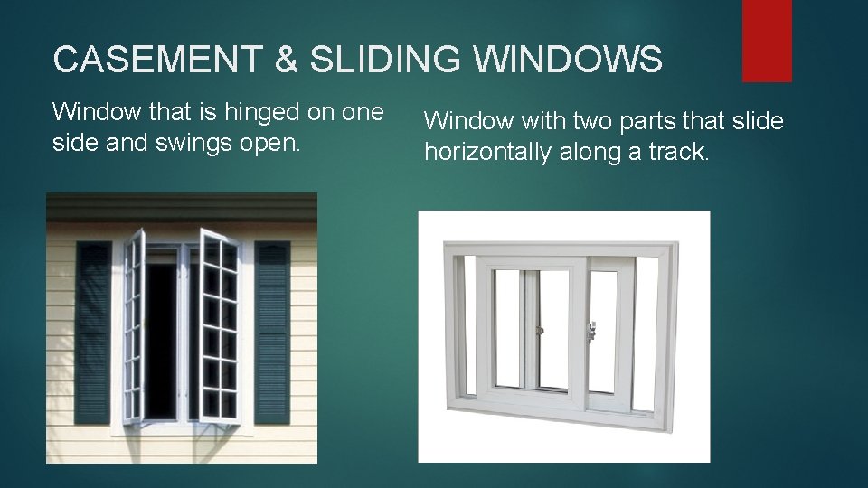 DOORS AND WINDOWS APPLICATIONS OF TECHNOLOGY SWINGING DOORS