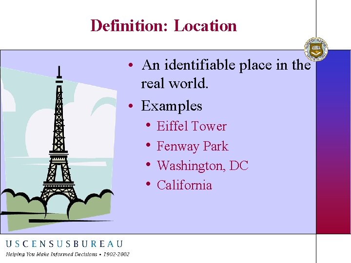 The Address Standard Presentation to the Subcommittee on