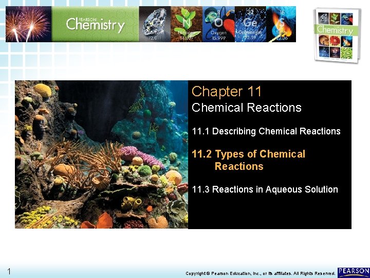 11 2 Types of Chemical Reactions Chapter 11