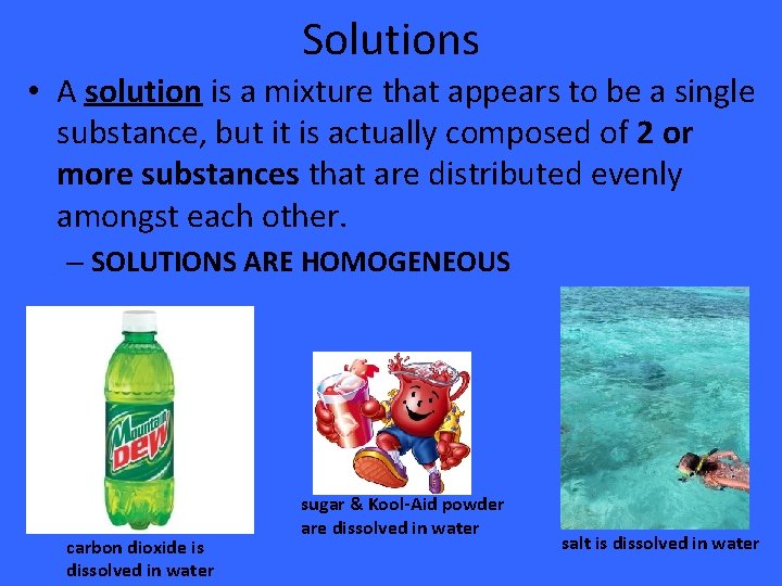 Classifying Matter Elements Compounds and Mixtures Pure Substances