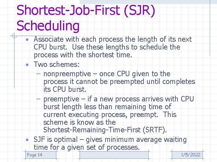 Process Scheduling B Ramamurthy Page 1 152022 Introduction