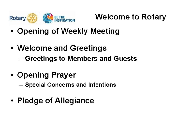 The Rotary Club of Louisville Suburban Wednesday Meeting