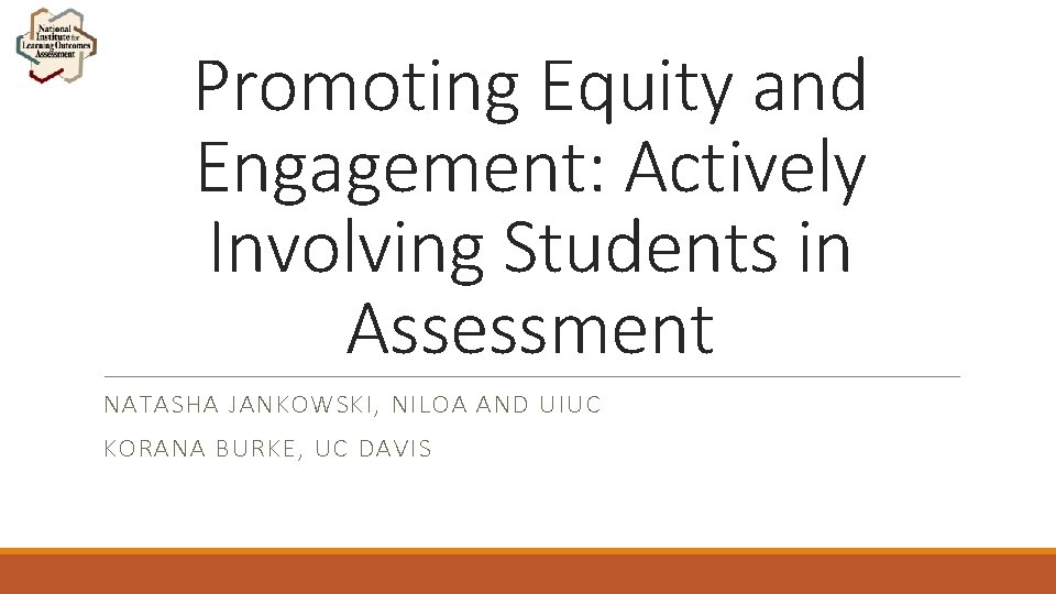 Promoting Equity and Engagement Actively Involving Students in