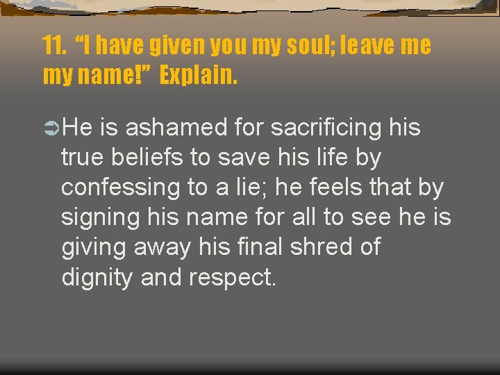 The Crucible Act IV Study Guide Questions 1