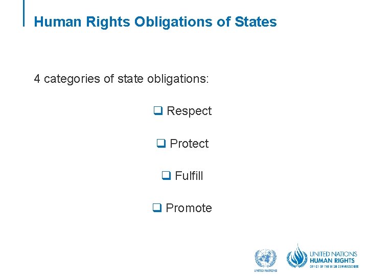 Introduction to Advocacy Techniques and Key Considerations for