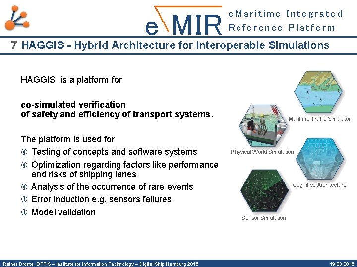 e MIR e Maritime Integrated Reference Platform Digital