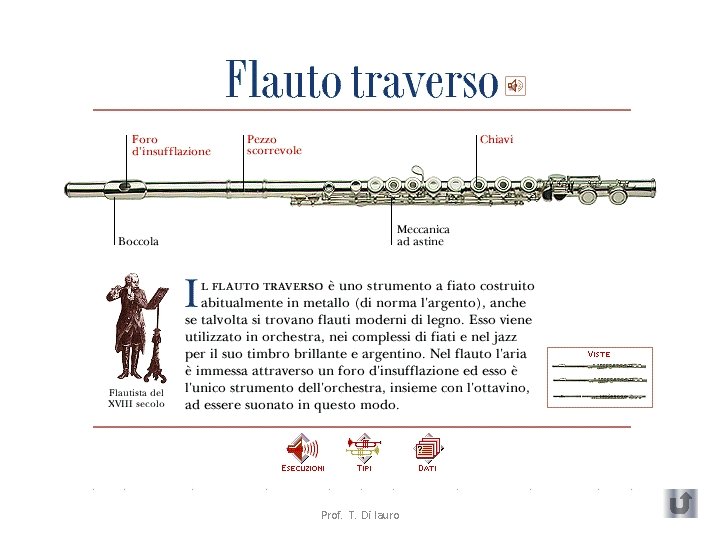 Classificazione degli Strumenti Musicali Prof T Di lauro